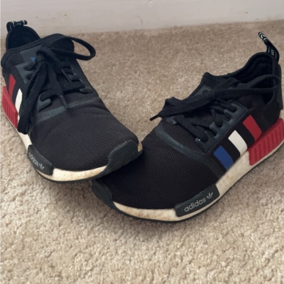 adidas | Shoes | Adidas Nmd R Red White And Blue | Poshmark